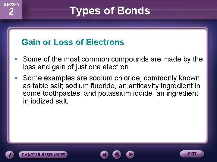 Section 2 Types of Bonds Gain or Loss