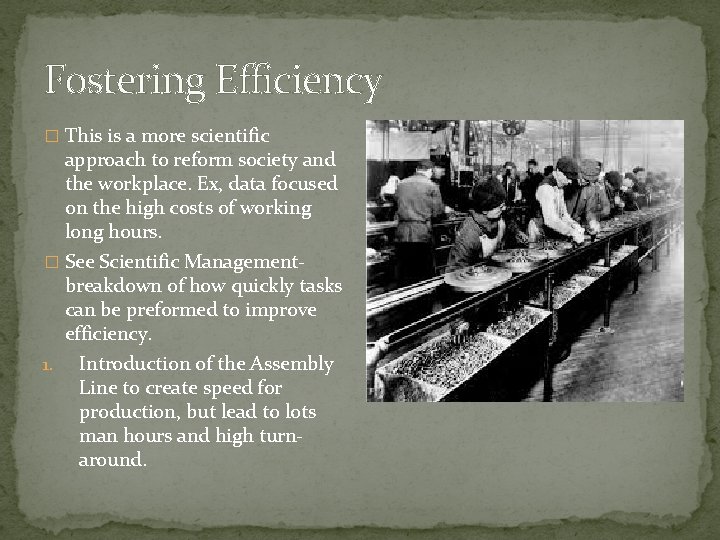 Modern America Emerges 1890 1920 The Progressive Era