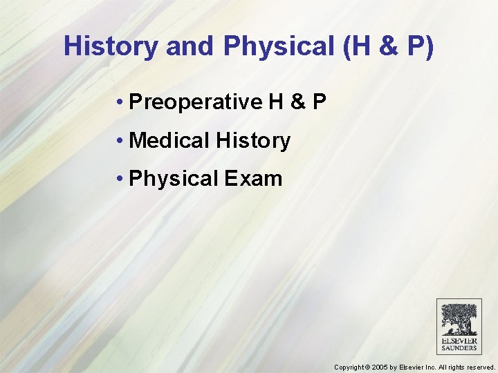 Chapter 7 Diagnostic and Assessment Procedures Copyright 2005