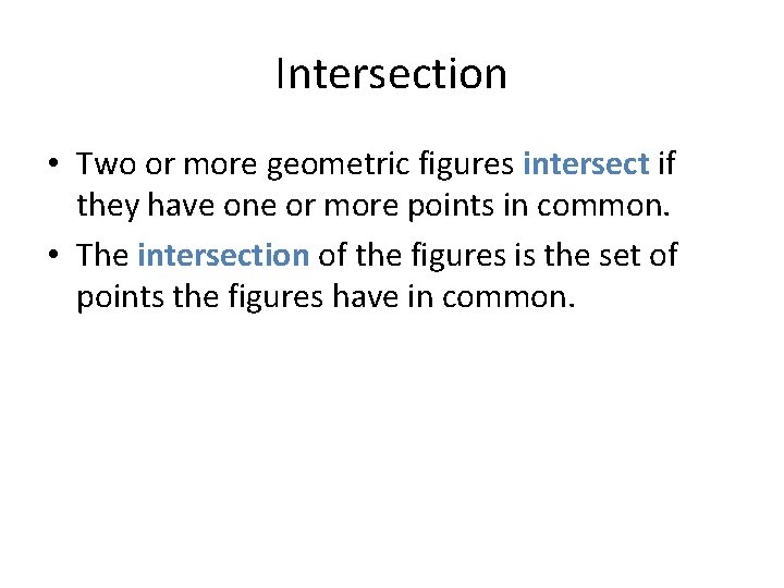 Geometry 1 2 Points Lines and Planes VOCAB