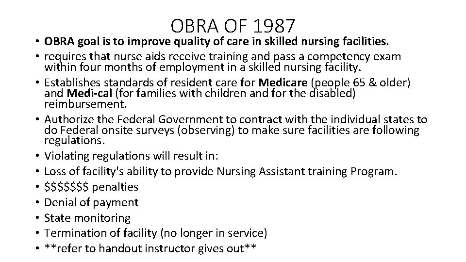 Introduction to Nurse Assistant Module 1 Green Skills