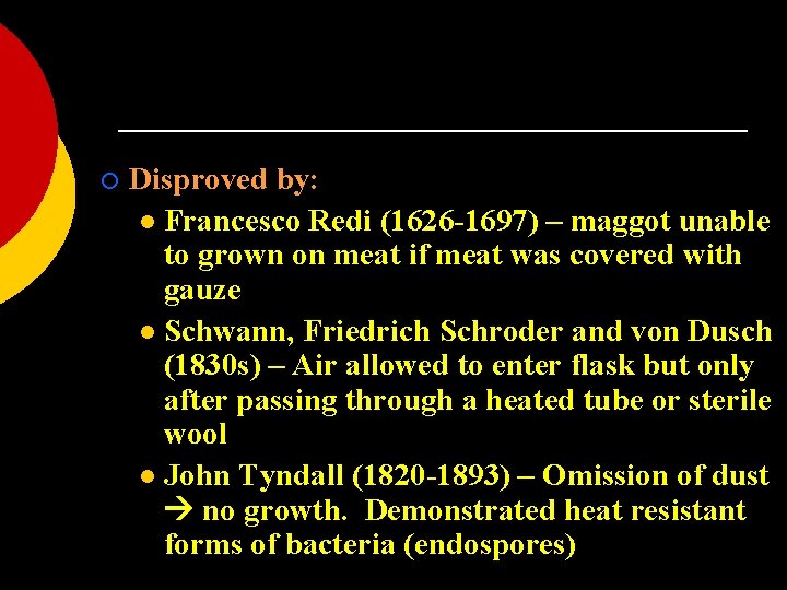 The History and Scope of Microbiology I Introduction