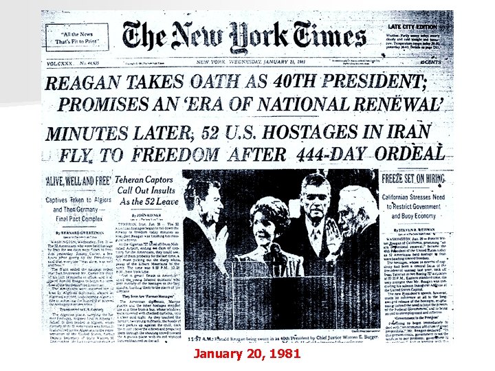 What important events occurred during the 1970 s