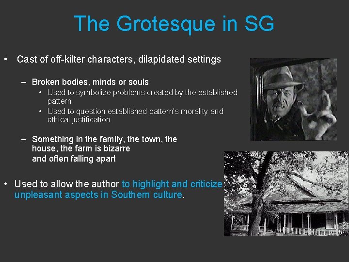 Southern Gothic in American Literature Social Criticism Subgenre