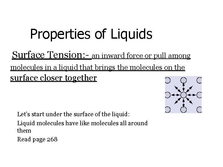 States of Matter Chapter 7 Lesson 2 Page