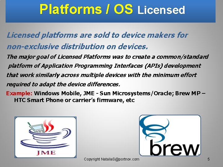 WELCOME Mobile Applications Testing Copyright Natalia Sportnov com