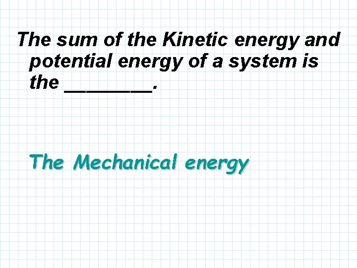 Energy Review Brandon Demory Ch 7 and Ch