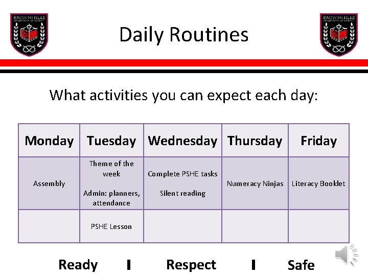 Brownhills Ormiston Academy Induction Evening Welcome Year 7
