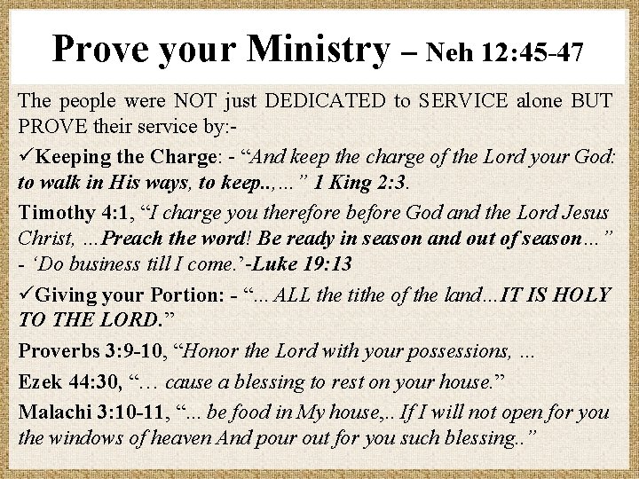 TRUE Dedication Nehemiah 12 27 47 Beloved in