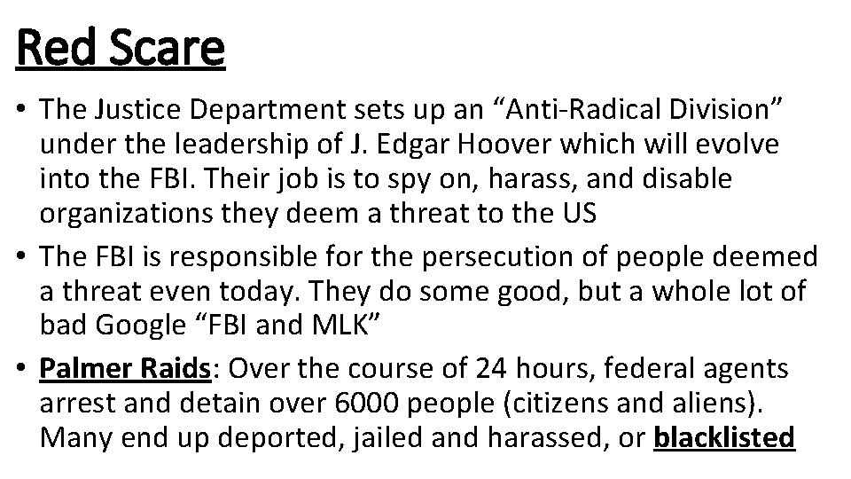 The 1920s Cultural Conflicts Urban Cities vs Rural