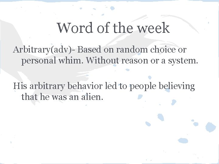 Good Morning Blackstone Today is Friday May 3