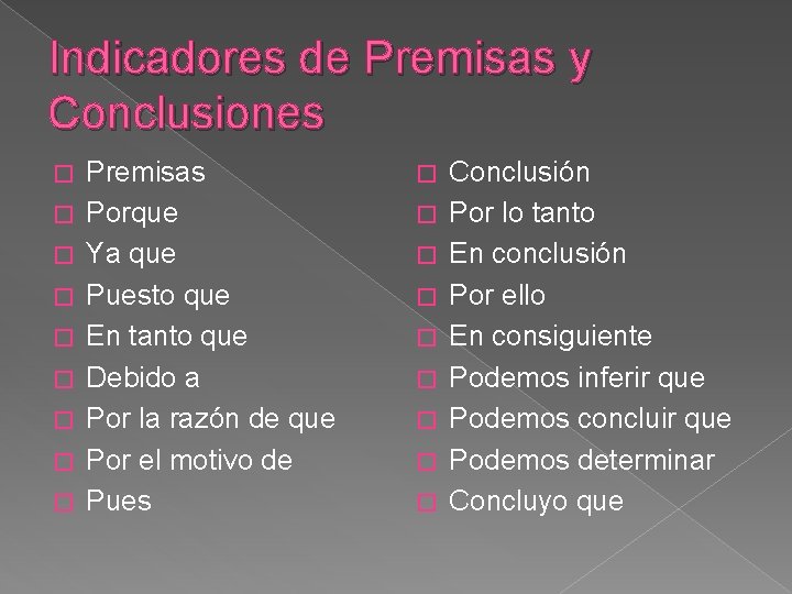 Argumentacin 5 ao Filosofa Prof Ana Laura Garca