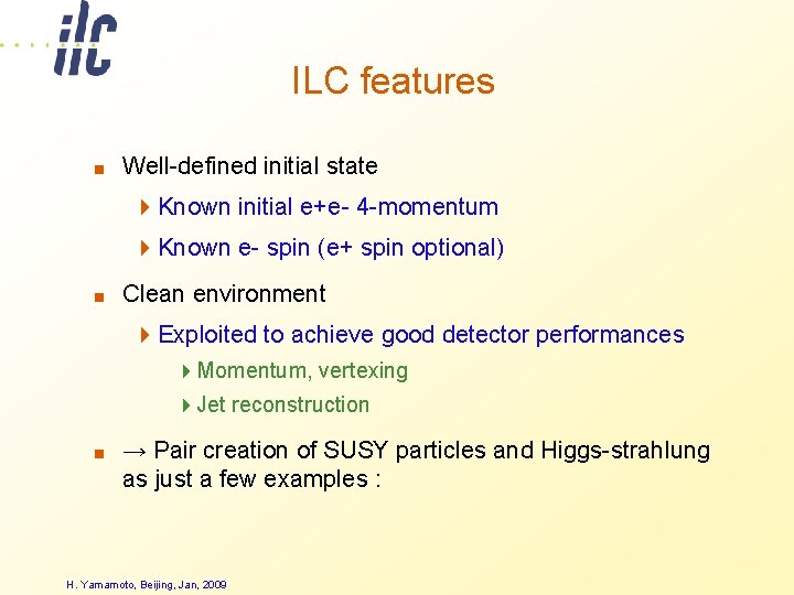 ILC Detectors concepts and RD statusplans Hitoshi Yamamoto