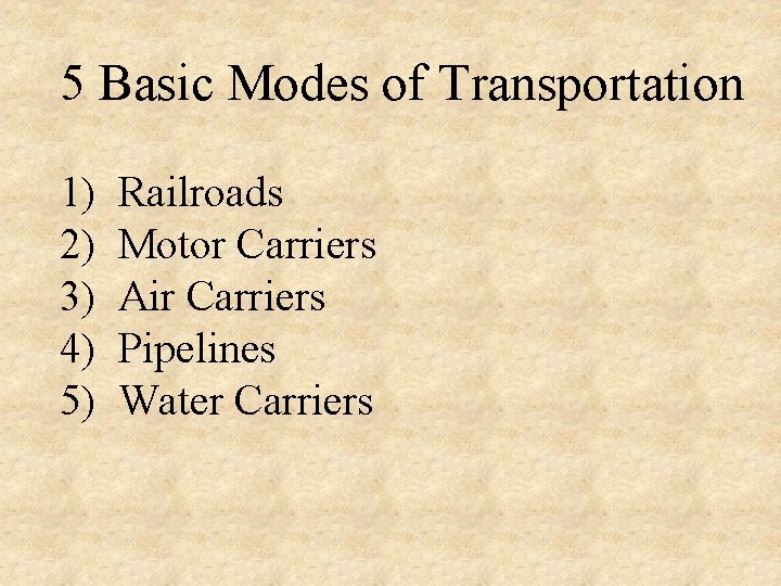 Objectives of the Logistics System Coordination Movement Total