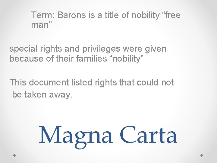 Americas political Heritage Having a voice in Government