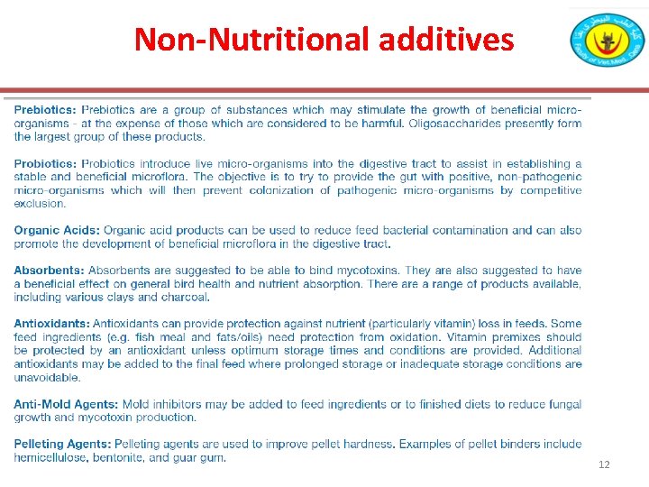 BASIC ANIMAL NUTRITION rd 3 YEAR Dr Elsayed
