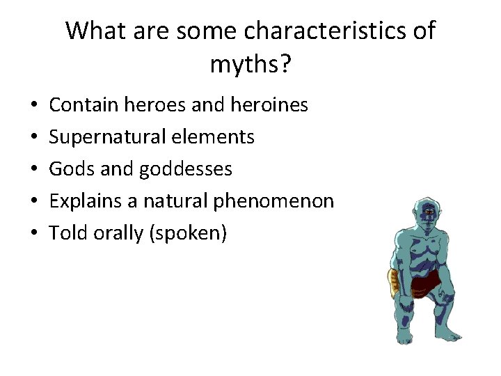 Myths Stories From the Beginning of Time What