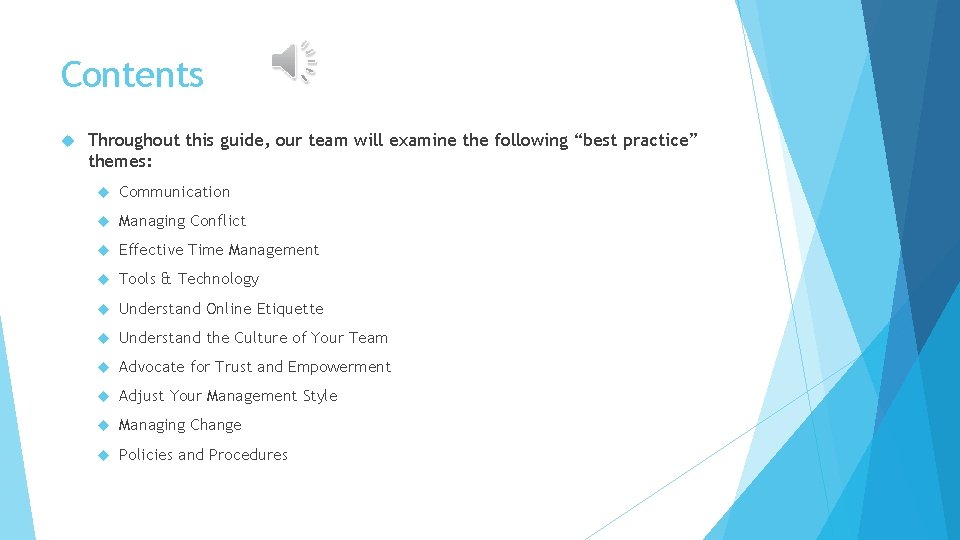 A Guide Best Practices for Team Leaders When