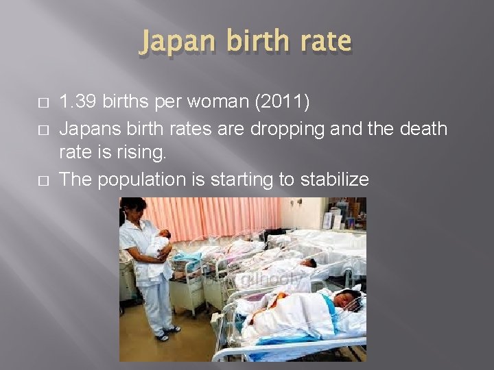 POPULATION IN JAPAN By Jonatan Gomez Japans Population