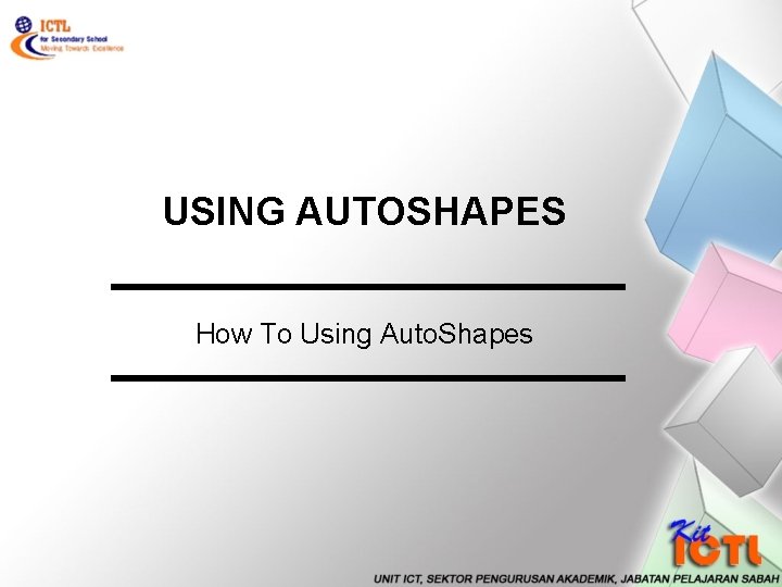 Lesson 07 Editing Document DRAWING TOOLBAR Learning Outcomes