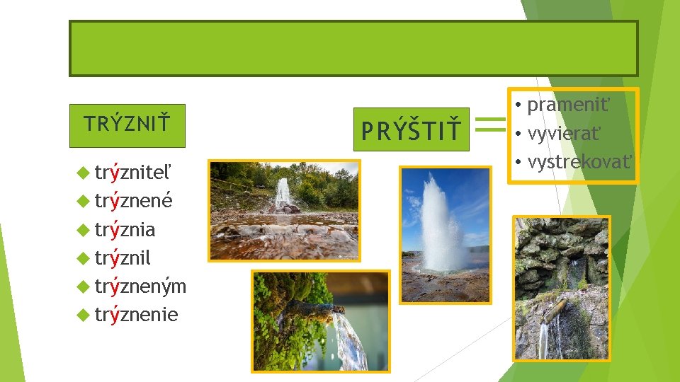 Vybran slov po R Iveta Gajdoov 3 trieda