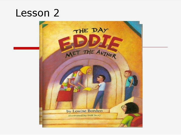 Lesson 2 Question of the Day Who is