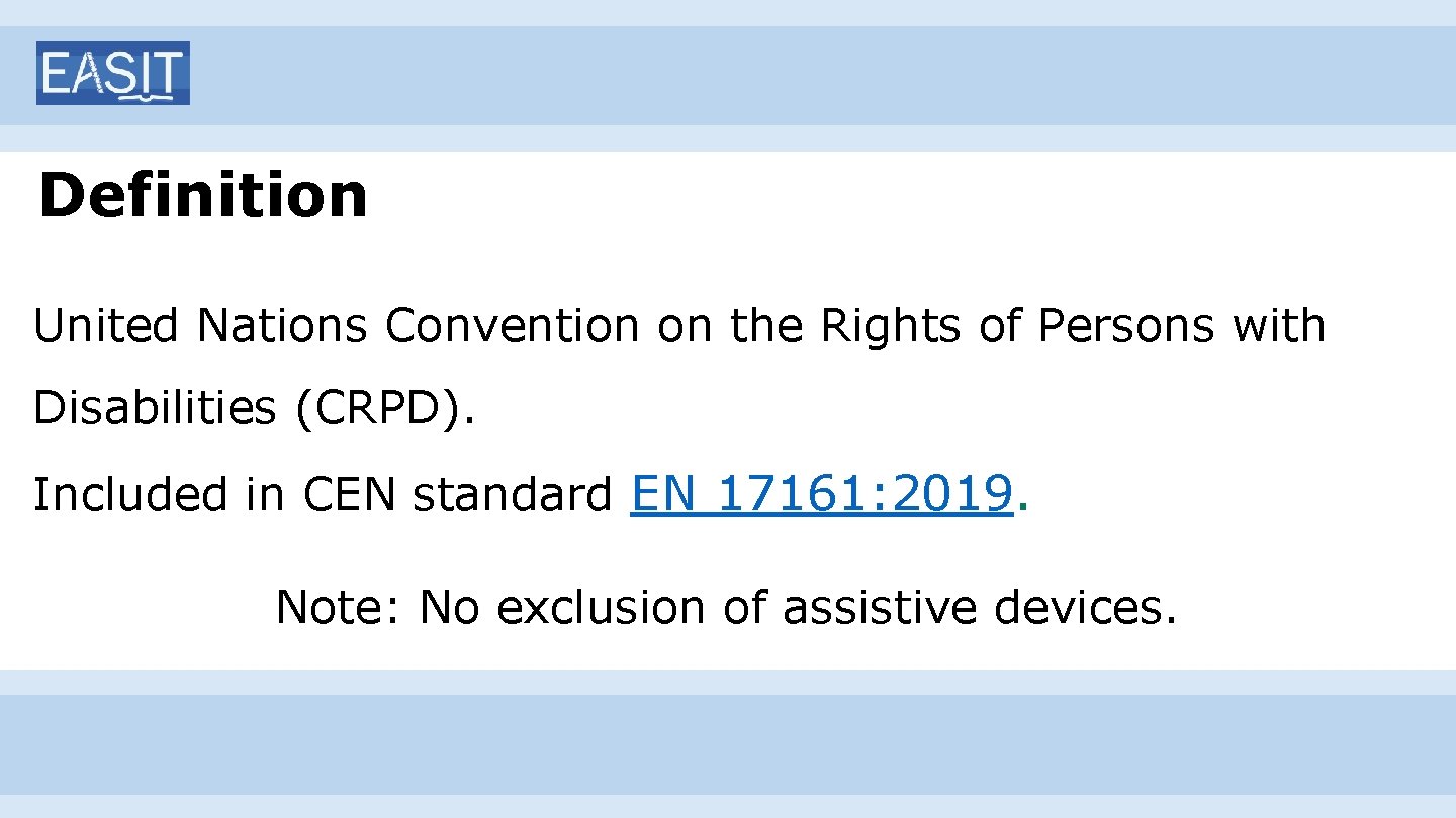 Unit 1 Media accessibility Element 3 Universal design