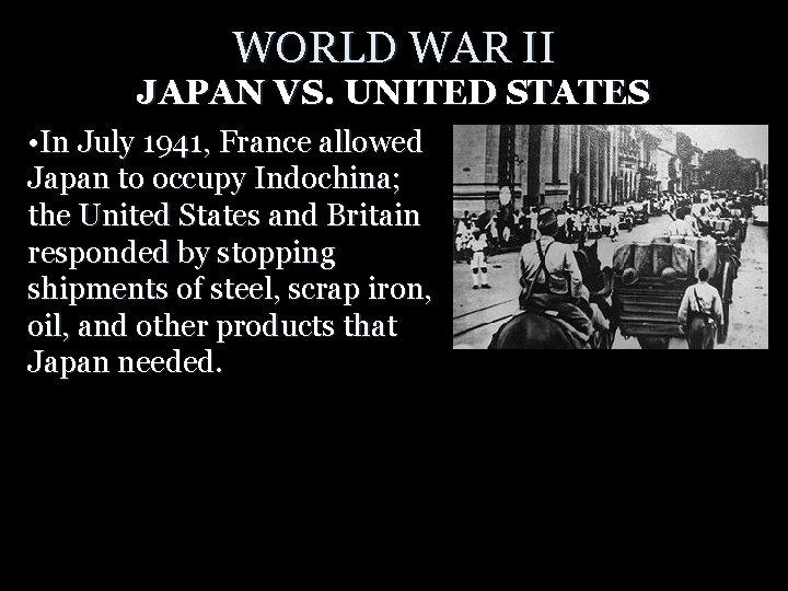 WORLD WAR II GERMANYS EARLY SUCCESS World War