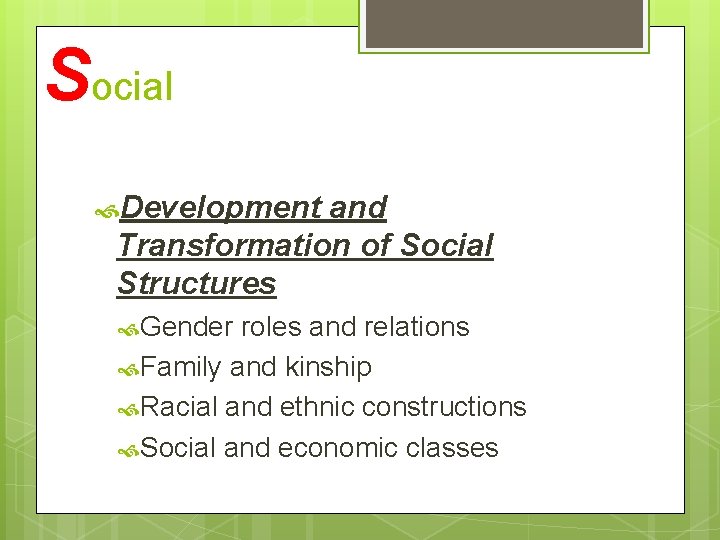 5 Course Themes Spice Why do we need