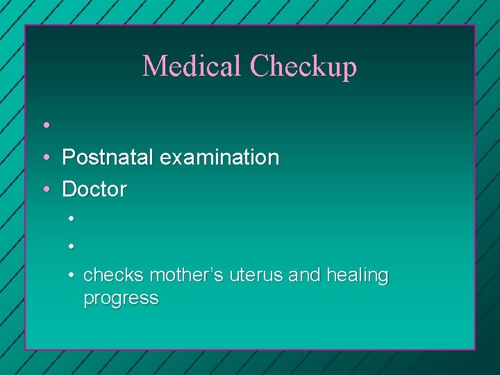 Adjusting to Parenthood Objectives Explain how new mothers