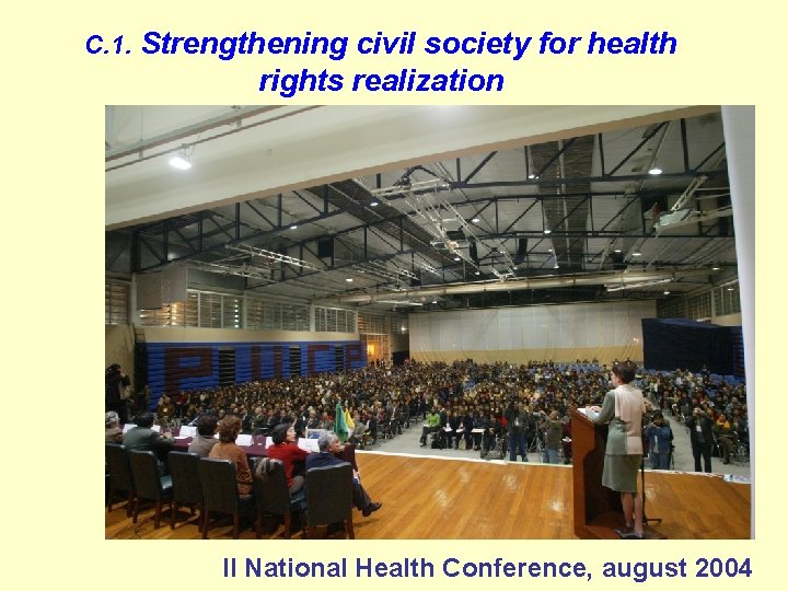 Improving the Health of the Poor a RightsBased