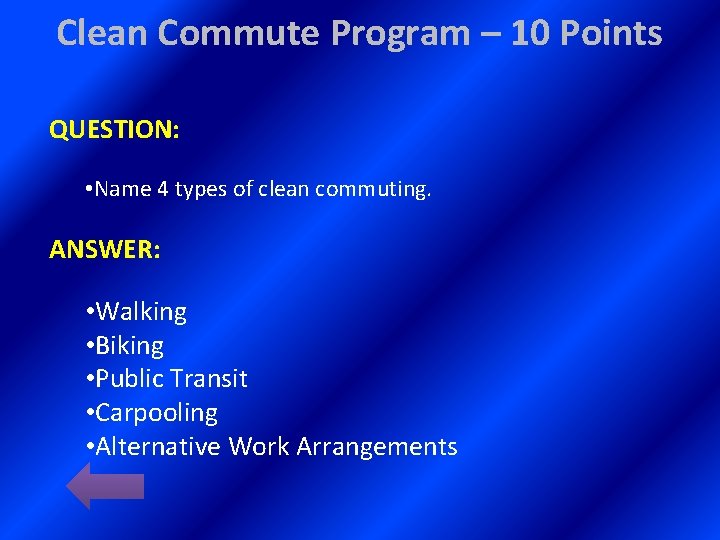 Clean Commute Champs Clean Commute Program Carpool Public