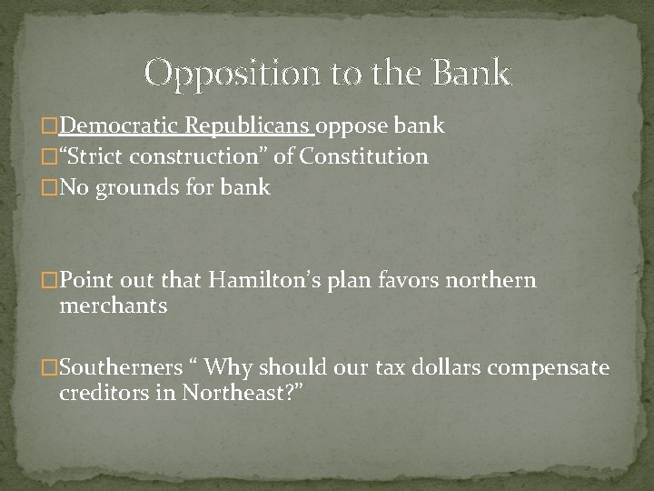 The New Republic Chapter 1 section 4 Government