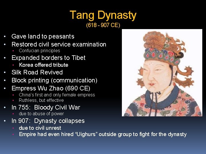 CHINA 400 1500 CE Section of the Great