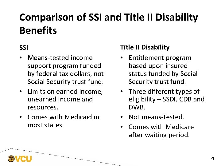 Social Security Disability Benefits and Transition Age Youth