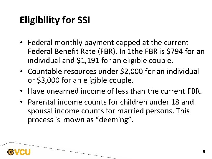Social Security Disability Benefits and Transition Age Youth