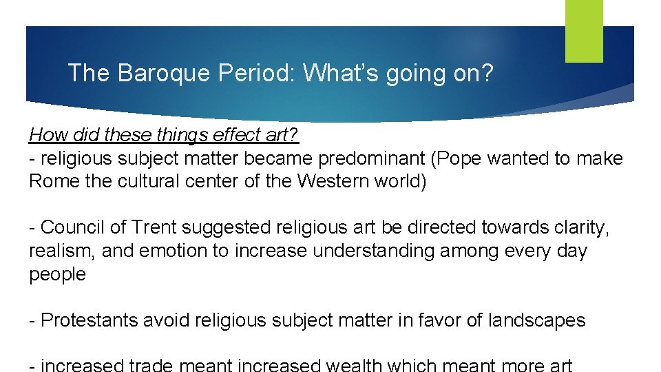 BAROQUE ART INTRODUCTION TO VISUAL ART KET Baroque