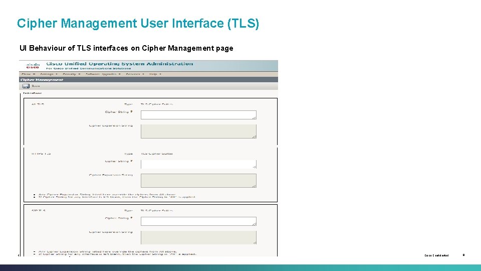 Unity Connection Cipher Control To Manage Ciphers July