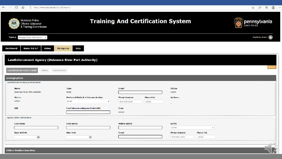 Session 4 Act 57 Law Enforcement Database Introduction