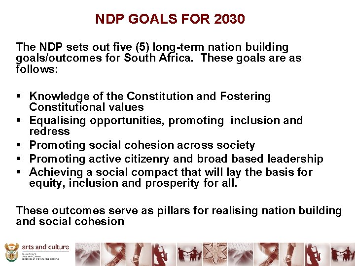 OUTCOME 14 MEDIUM TERM STRATEGIC FRAMEWORK CONTENTS Problem