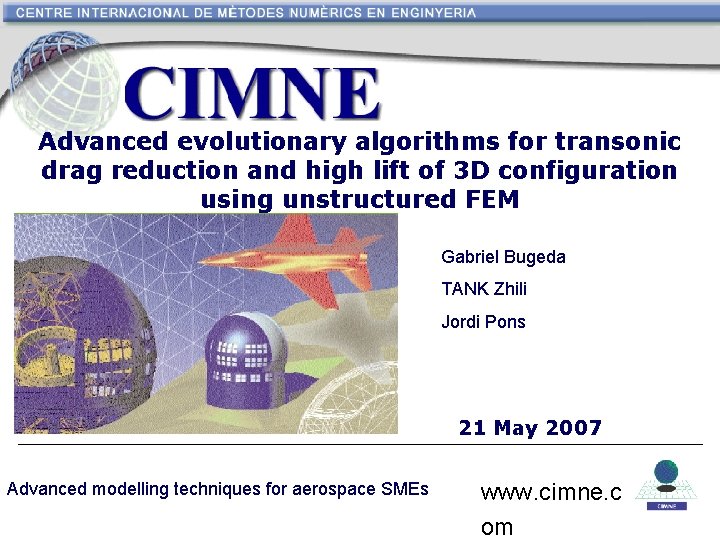 Advanced evolutionary algorithms for transonic drag reduction and
