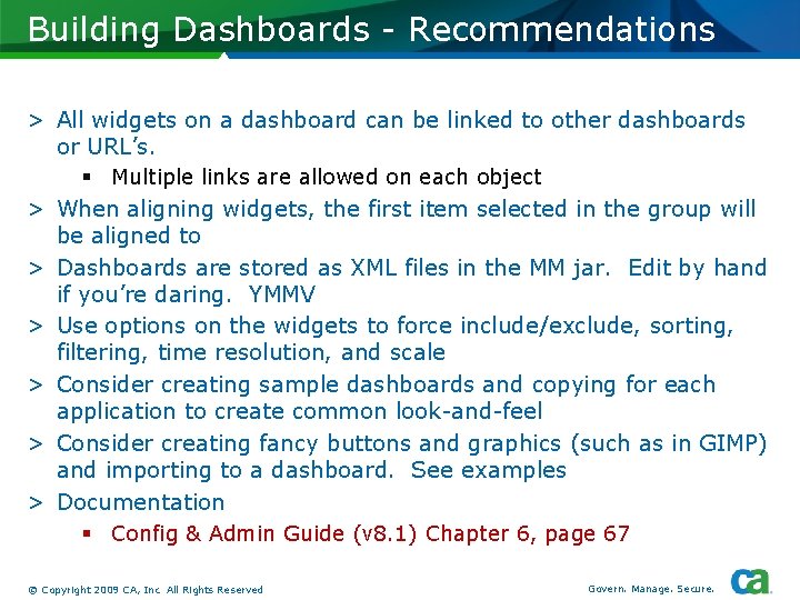 Best Practices Build Dynamic Dashboards for Your Online