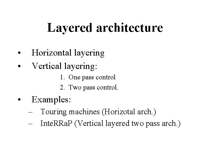 Concrete architectures Section 1 4 Part II Shabbir