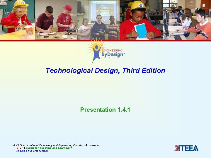Technological Design Third Edition Presentation 1 4 1