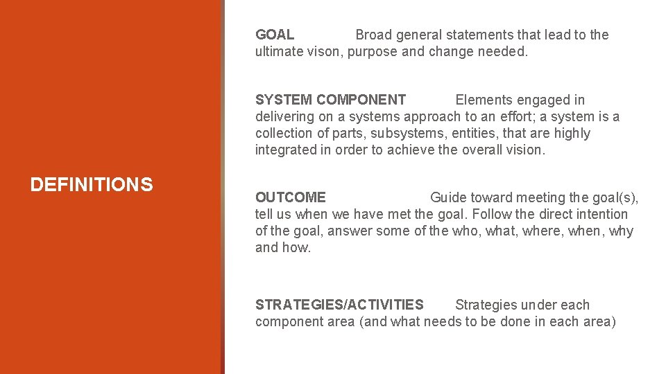 HOME VISITING AND PARENTING EDUCATION SYSTEMS PLANNING PROCESS