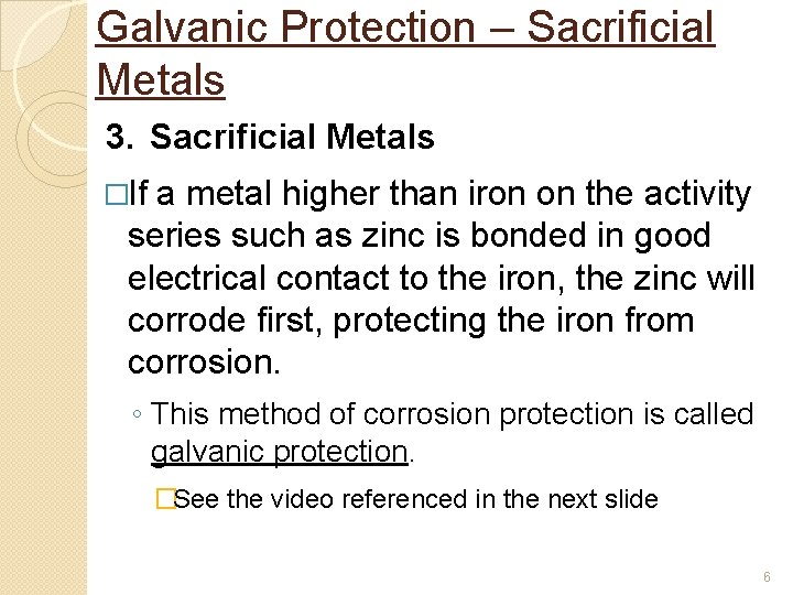 Corrosion Part 3 Corrosion Protection Methods Corrosion Monitoring