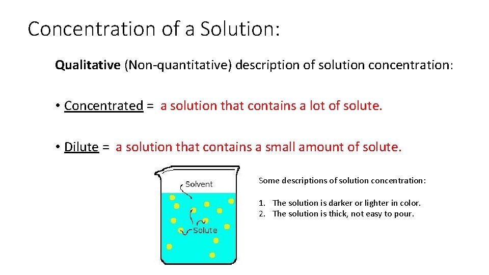 Unit 13 Solution Chemistry What is a solution