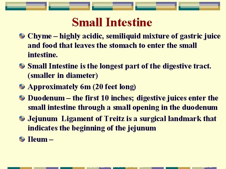 Chapter 15 The Digestive System Copyright 2004 Mosby