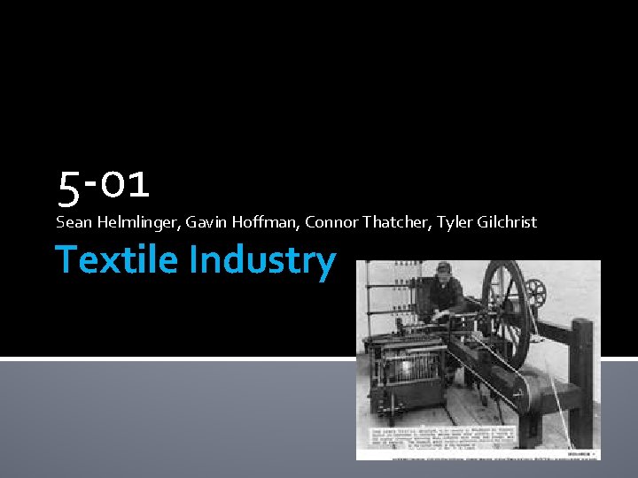 5 01 Sean Helmlinger Gavin Hoffman Connor Thatcher