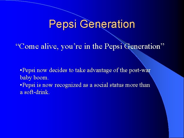PepsiCola A Focus for Youth 1958 Be sociable